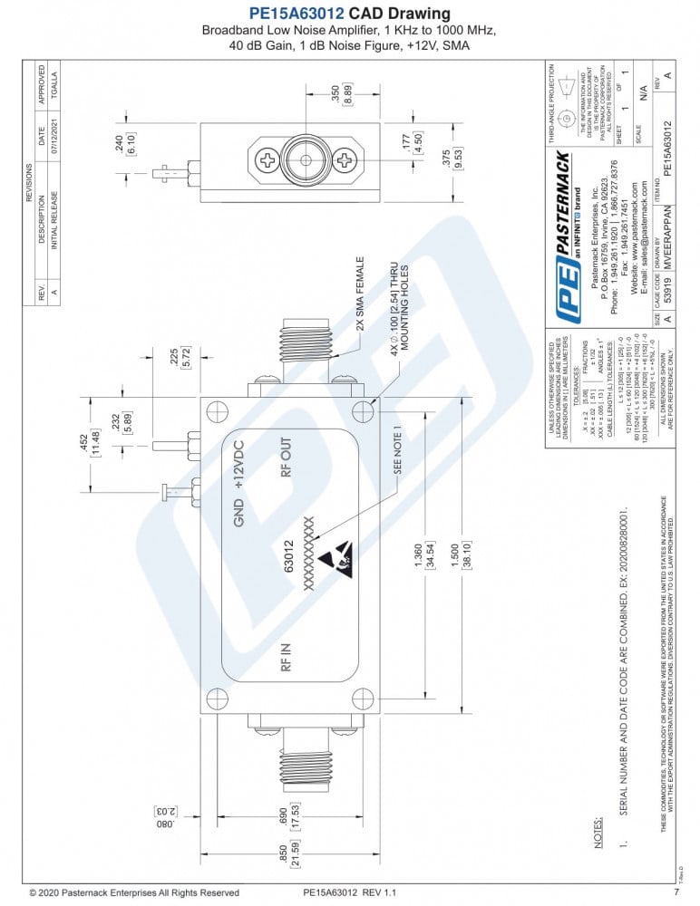 PE15A63012 datasheet page 7