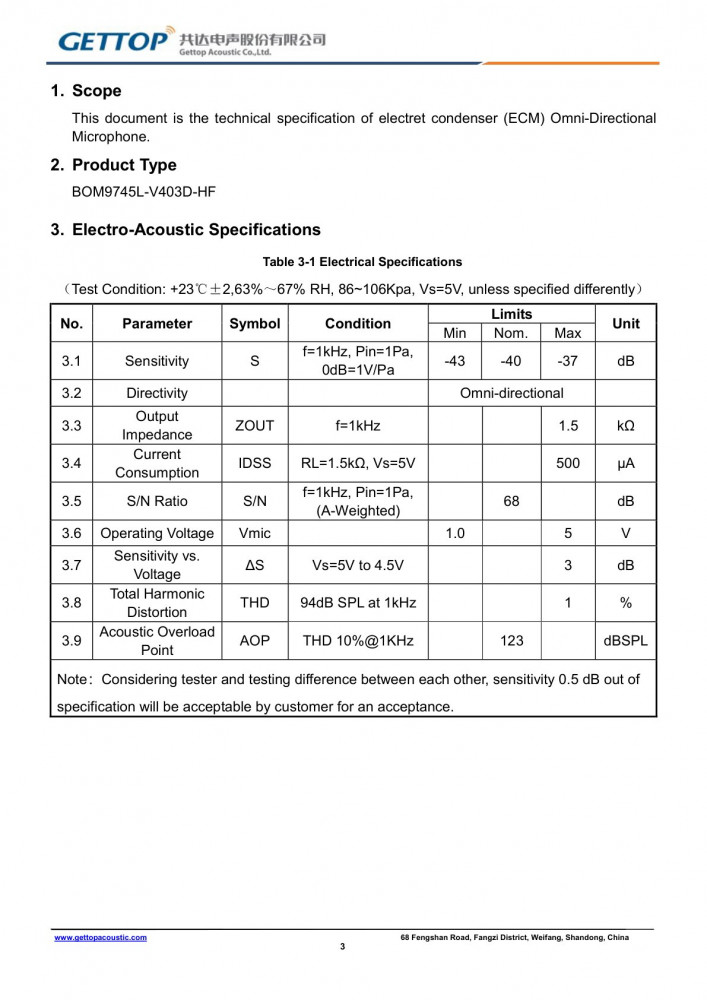 BOM9745L-V403D-HF datasheet page 4
