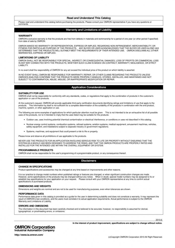 OMRON PH-2 underwater electrode catalog page 3