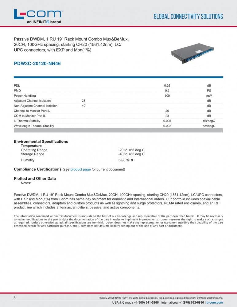 PDW3C-20120-NN46 technical document page 2