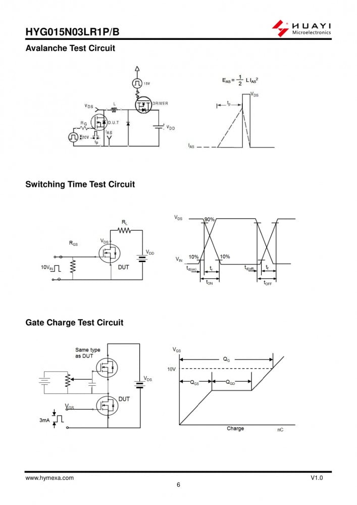 HYG015N03LR1P datasheet page 6
