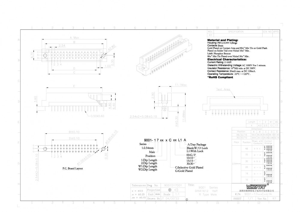 9001-17321C00A technical document preview
