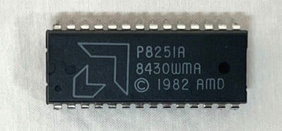 AMD P8251A Universal Asynchronous Receiver Transmitter (UART) Chip for sale