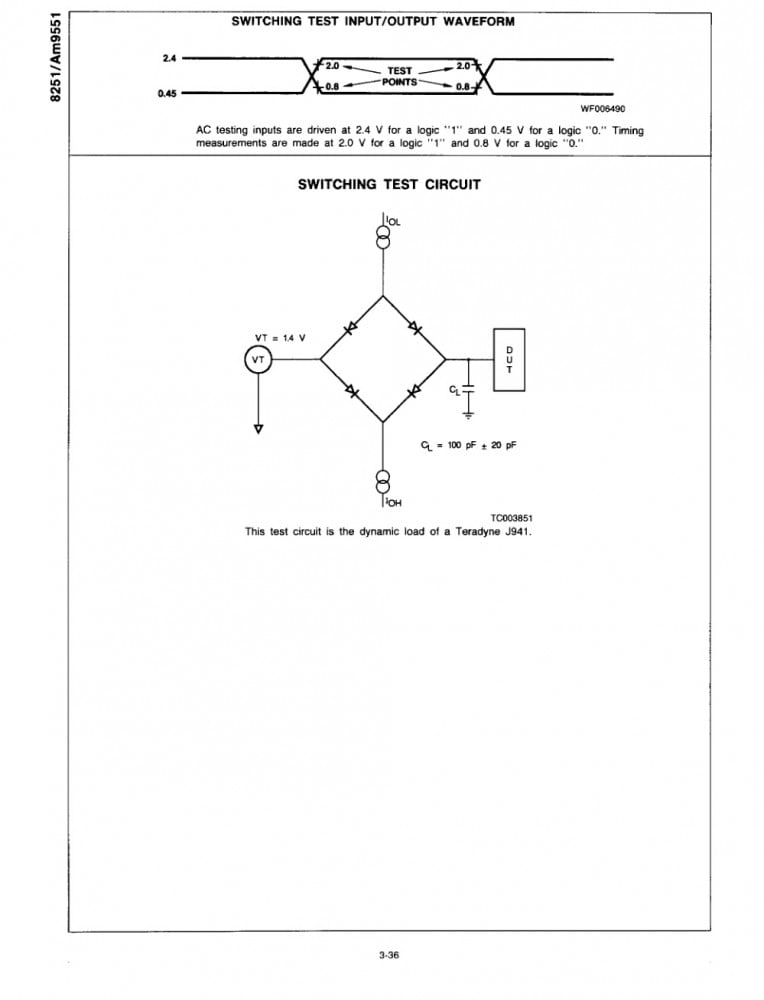 P8251A technical document page 4