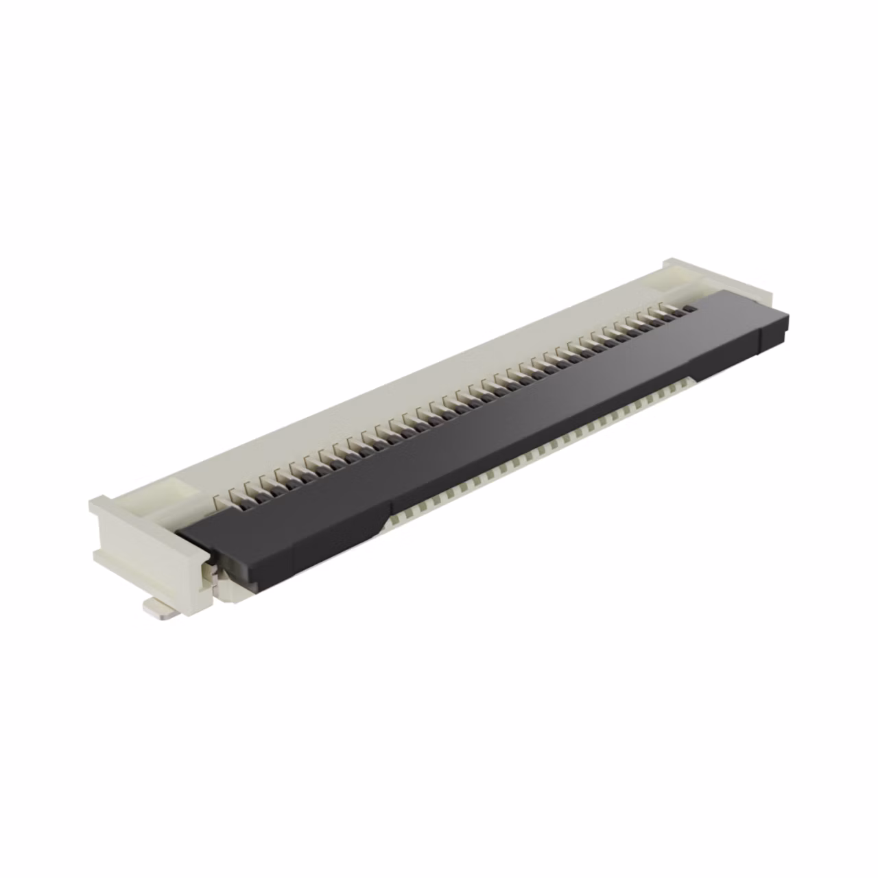 Easy-On FFC/FPC Connector, 0.50mm Pitch, 1.90mm Height, Single Bottom Contact (FS19), Right-Angle, Surface Mount, ZIF, 35 Circuits, Tin-Bismuth Plating for sale