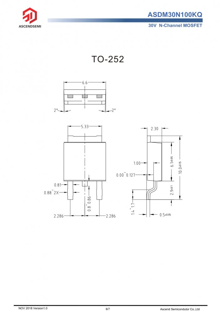 ASDM30N100KQ-R datasheet page 6