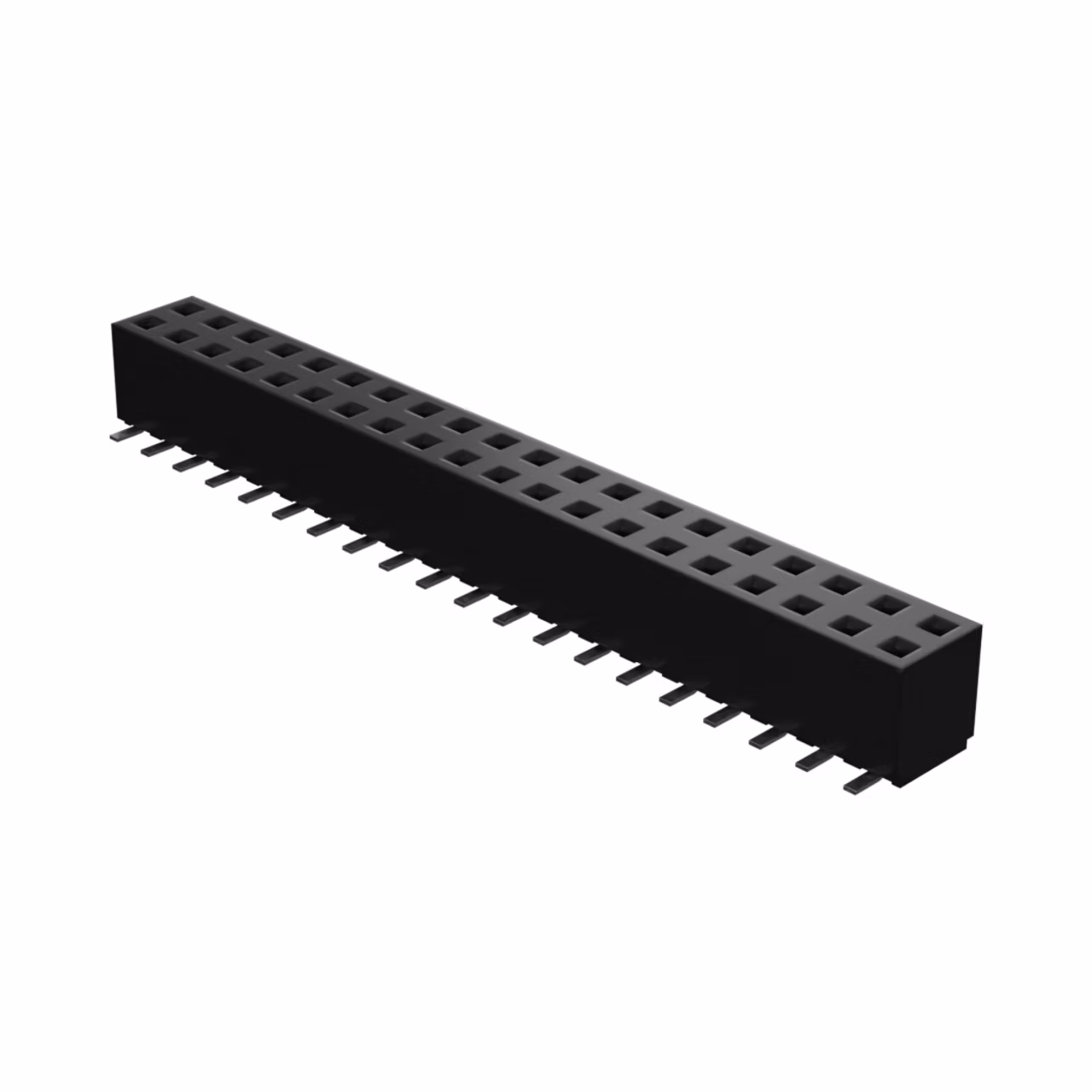 2.00mm Pitch Milli-Grid Receptacle, Surface Mount, Top Entry, 0.38µm Gold (Au) Plating, with Locating Pegs, 40 Circuits, Lead-Free, Tube for sale
