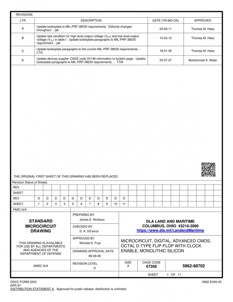 54AC377/SSA technical drawing page 2