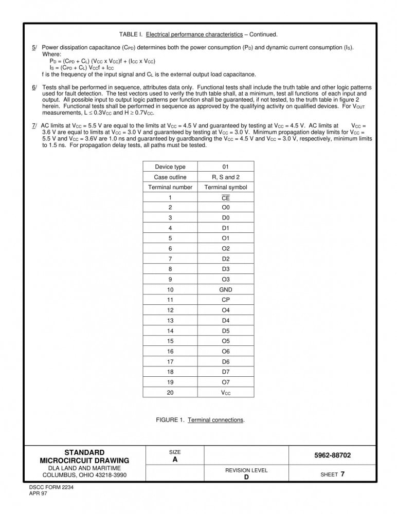 54AC377/SSA technical drawing page 8
