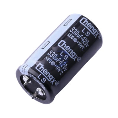 Chengx LS157M400N35RR0VH2SP0 Aluminum Electrolytic Capacitor