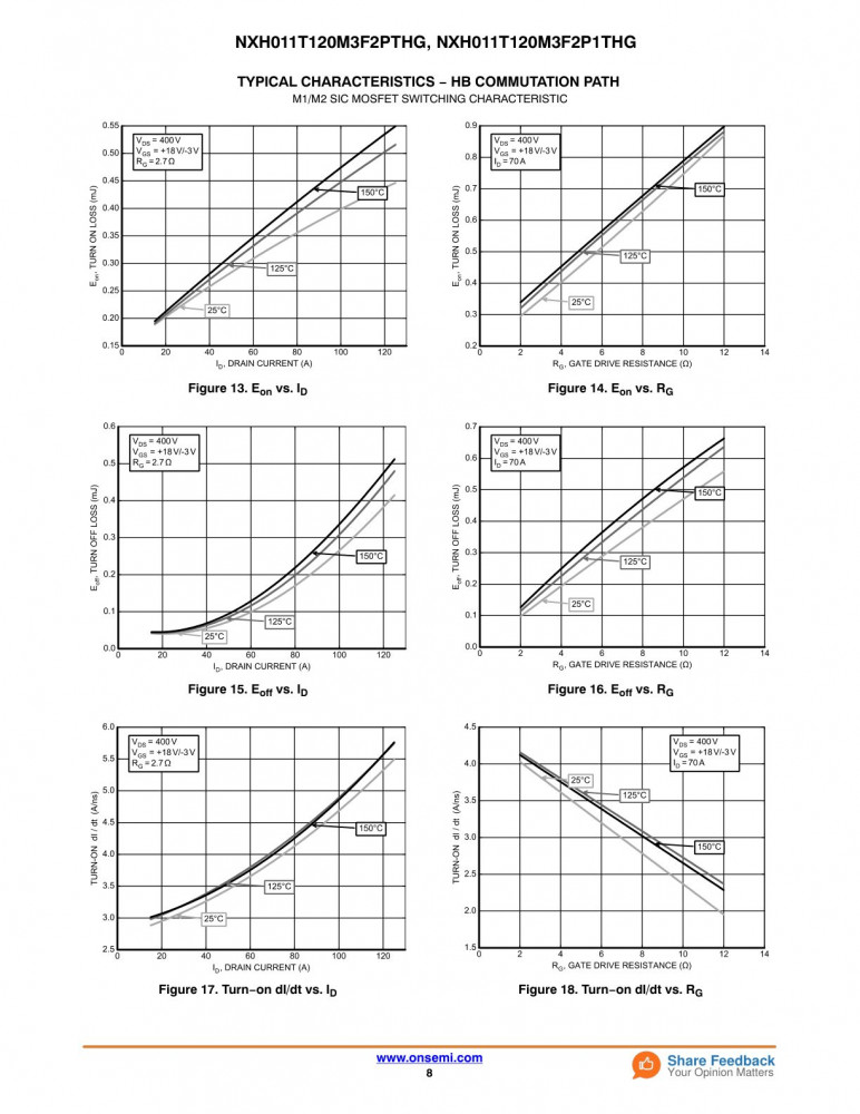 NXH011T120M3F2PTHG document page 8