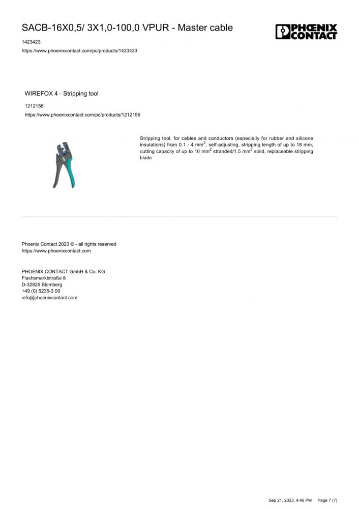Phoenix Contact 1423423 document page 7
