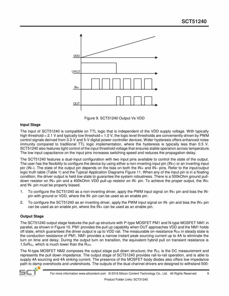 SCT51240 datasheet page 9