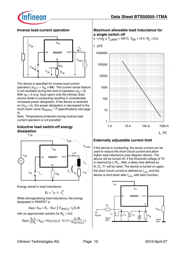 BTS50055-1TMA datasheet page 10