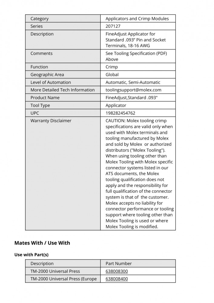 Product document image, page 2