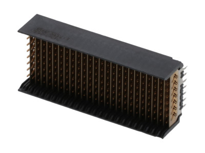 VHDM Single-Ended Board-to-Board Backplane Header, 2.00mm Pitch, Vertical, 8 Rows, Open Signal Module, 200 Circuits, 25 Columns, Pin Length 5.15mm for sale