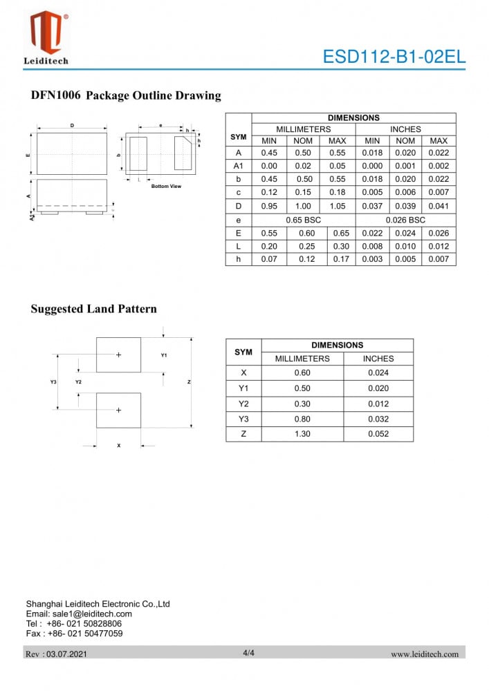 ESD112-B1-02EL datasheet page 4