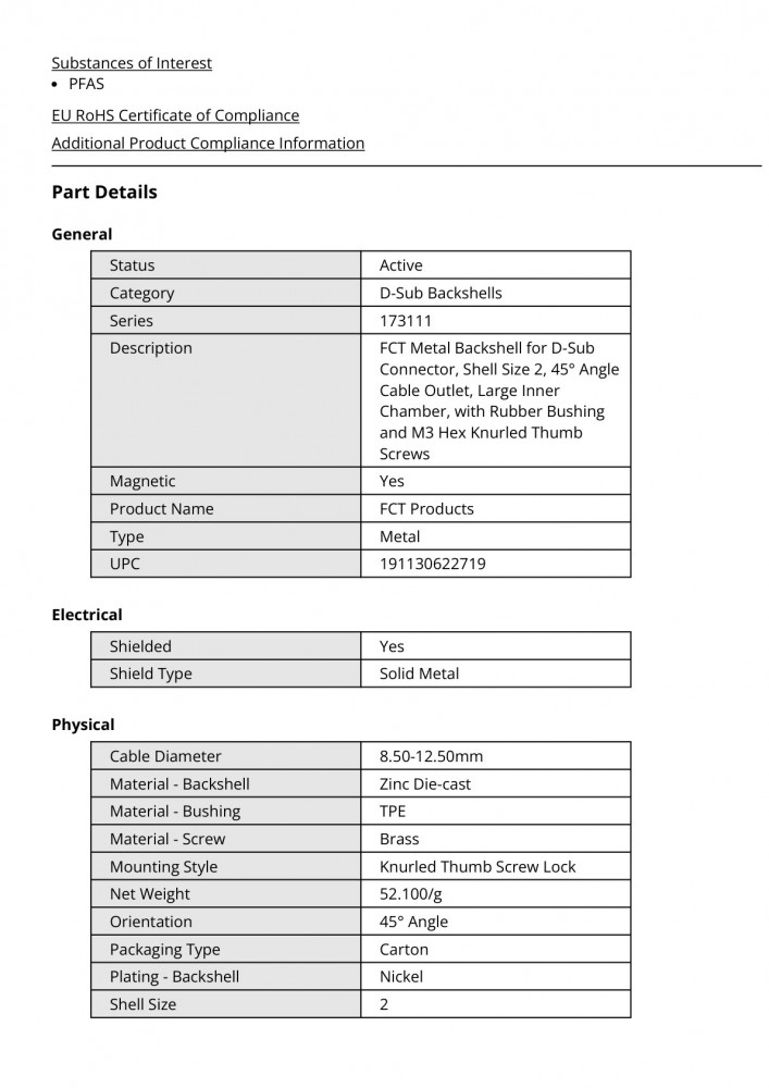 MOLEX 1731110679 product documentation image 2
