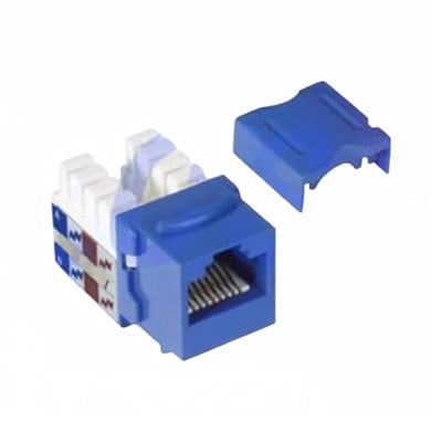 L-com MJS110C5E-BLK Keystone Insert