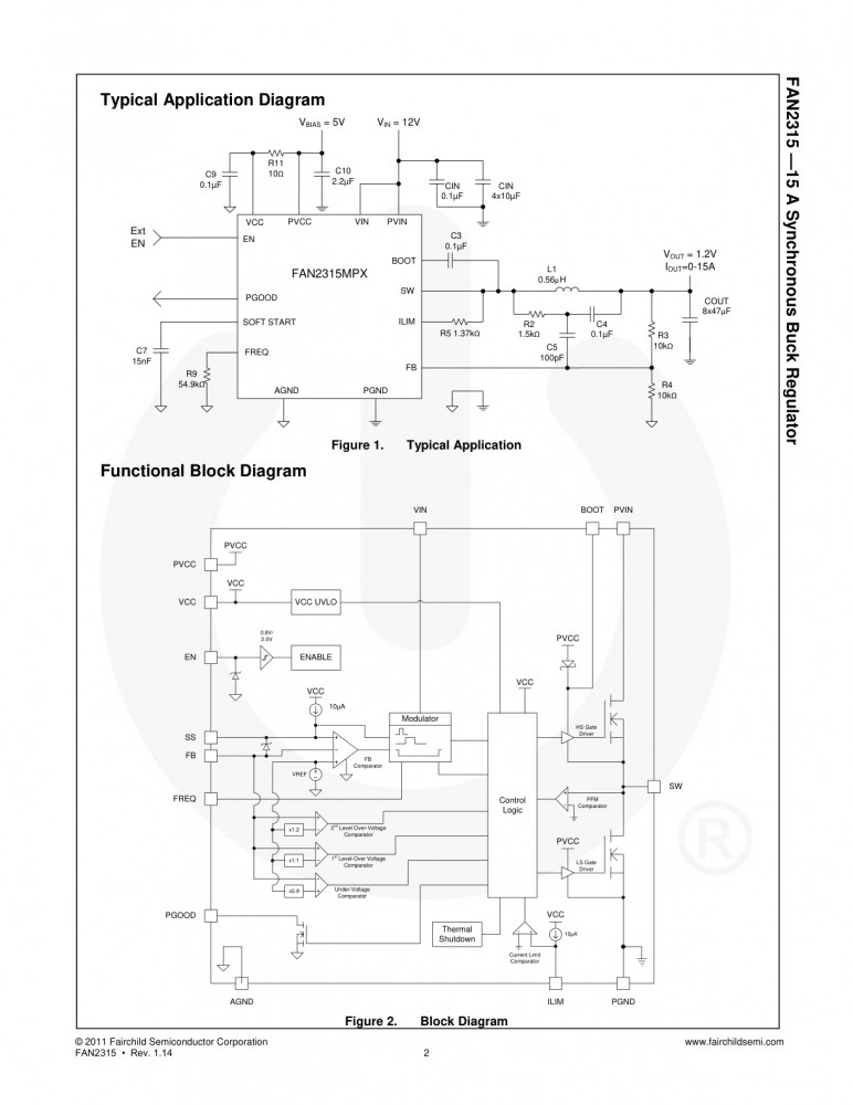 FAN2315 datasheet page 3