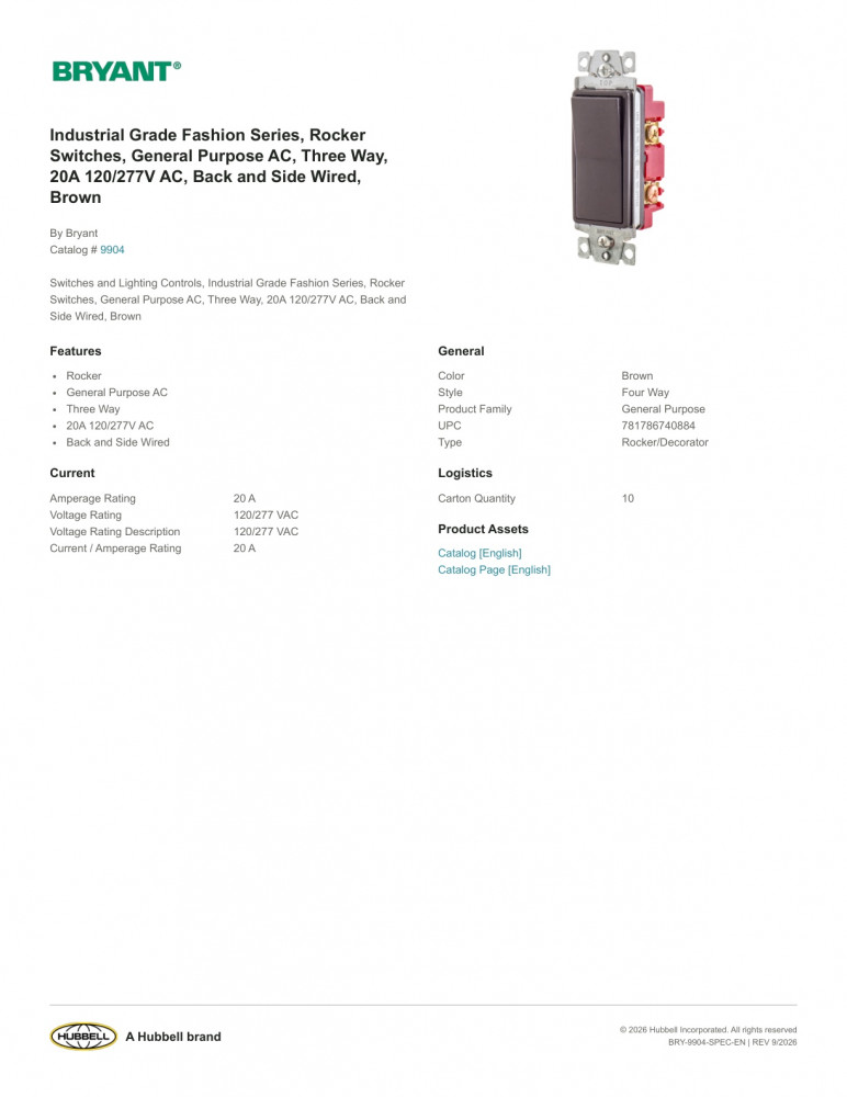 9904 product documentation page