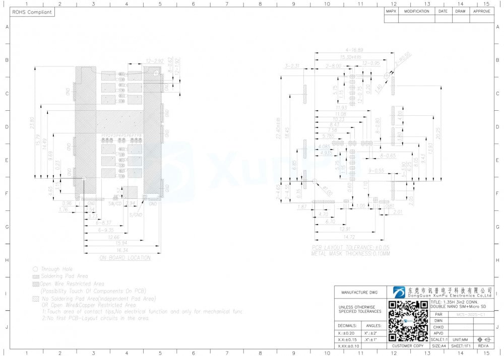 MCS-302S-C1 technical drawing page 3