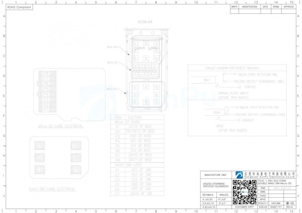 MCS-302S-C1 technical drawing page 4