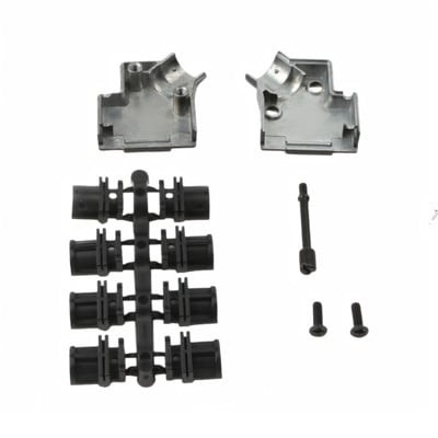 MH CONNECTORS MHDU45ZK25-K D-Sub Backshell Hood