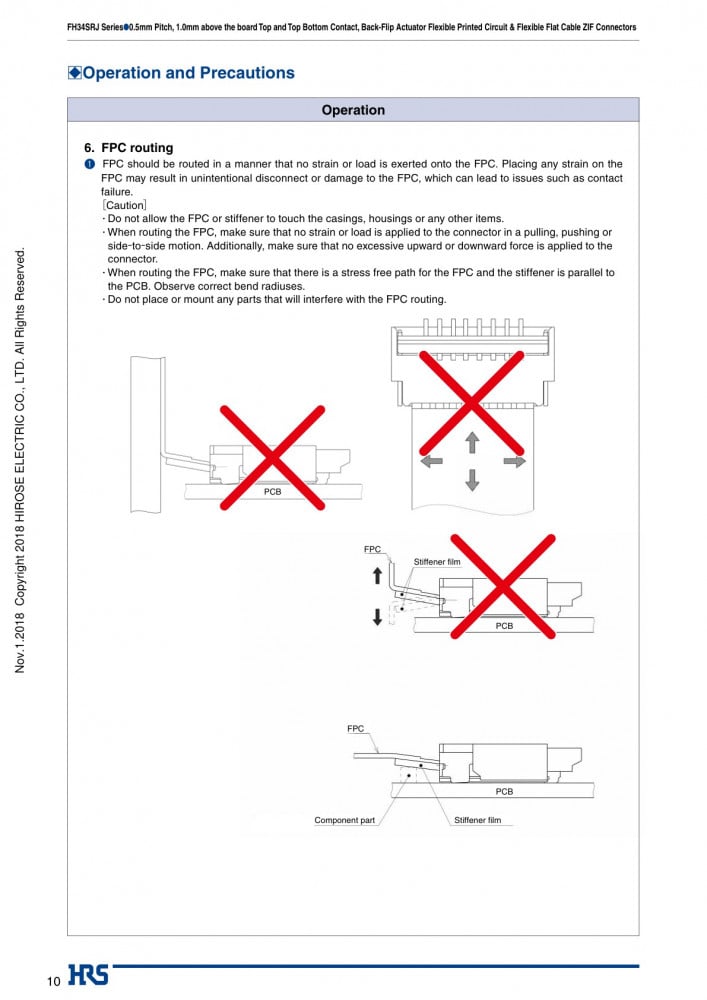 FH34SRJ datasheet page 10