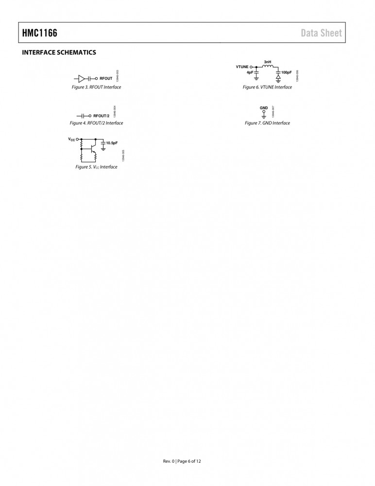 HMC1166 datasheet page 6
