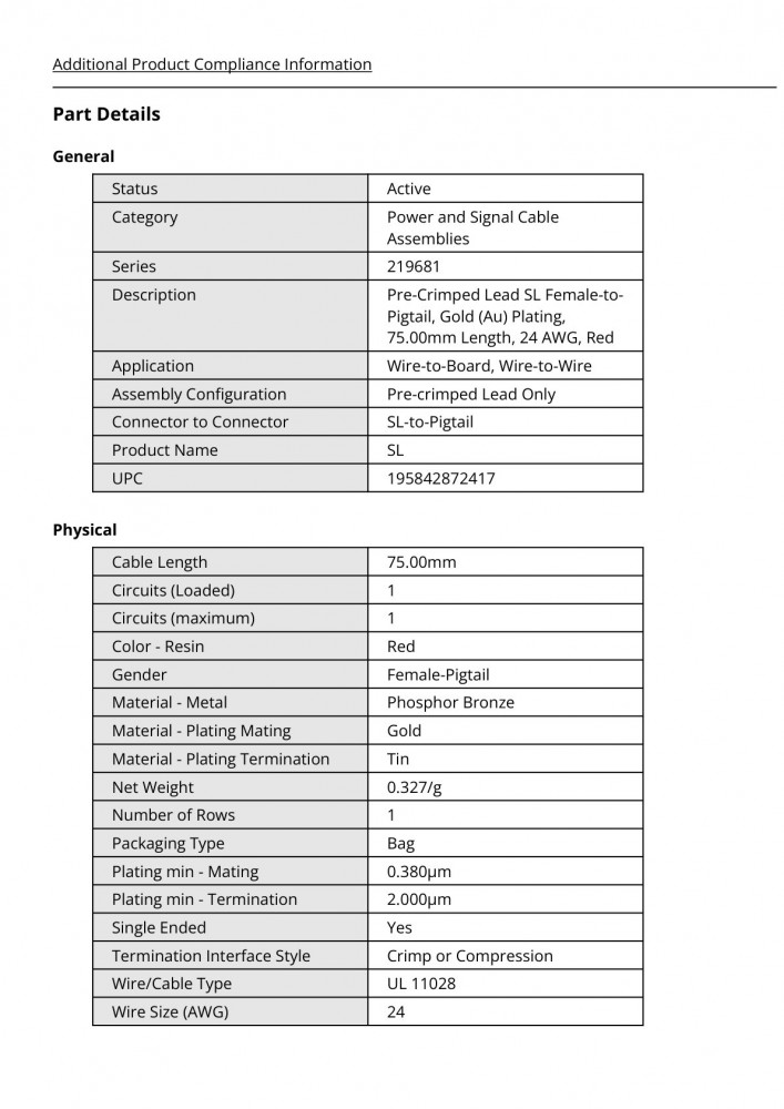 MOLEX 2196812221 drawing page 2