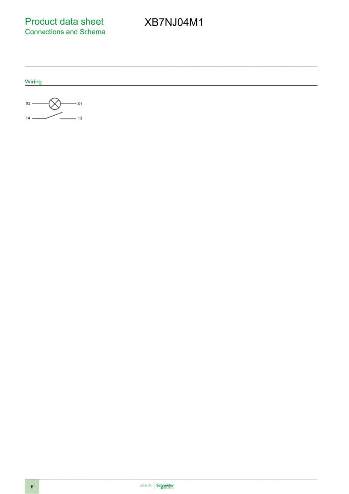 XB7NJ04M1 technical document page 6