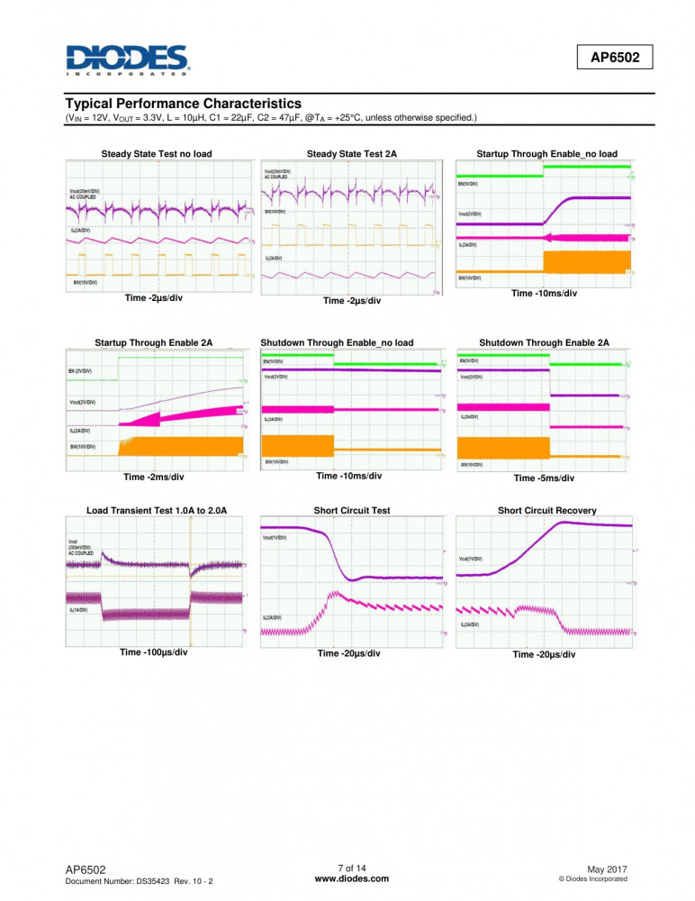 AP6502SP-13 datasheet page 7