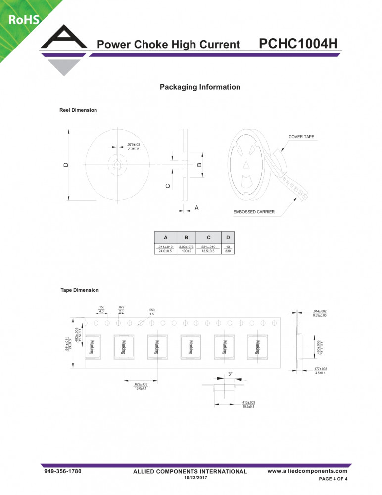 PCHC1004H technical document page 4