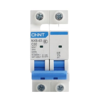 CHINT NB7 2P C50 Miniature Circuit Breaker