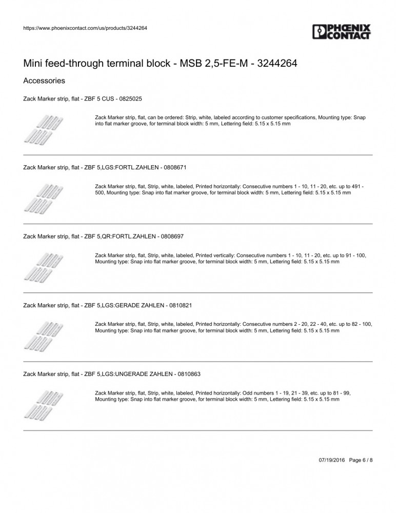 Phoenix Contact 3244264 technical document page 6