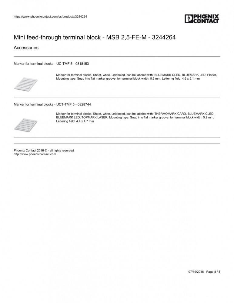 Phoenix Contact 3244264 technical document page 8