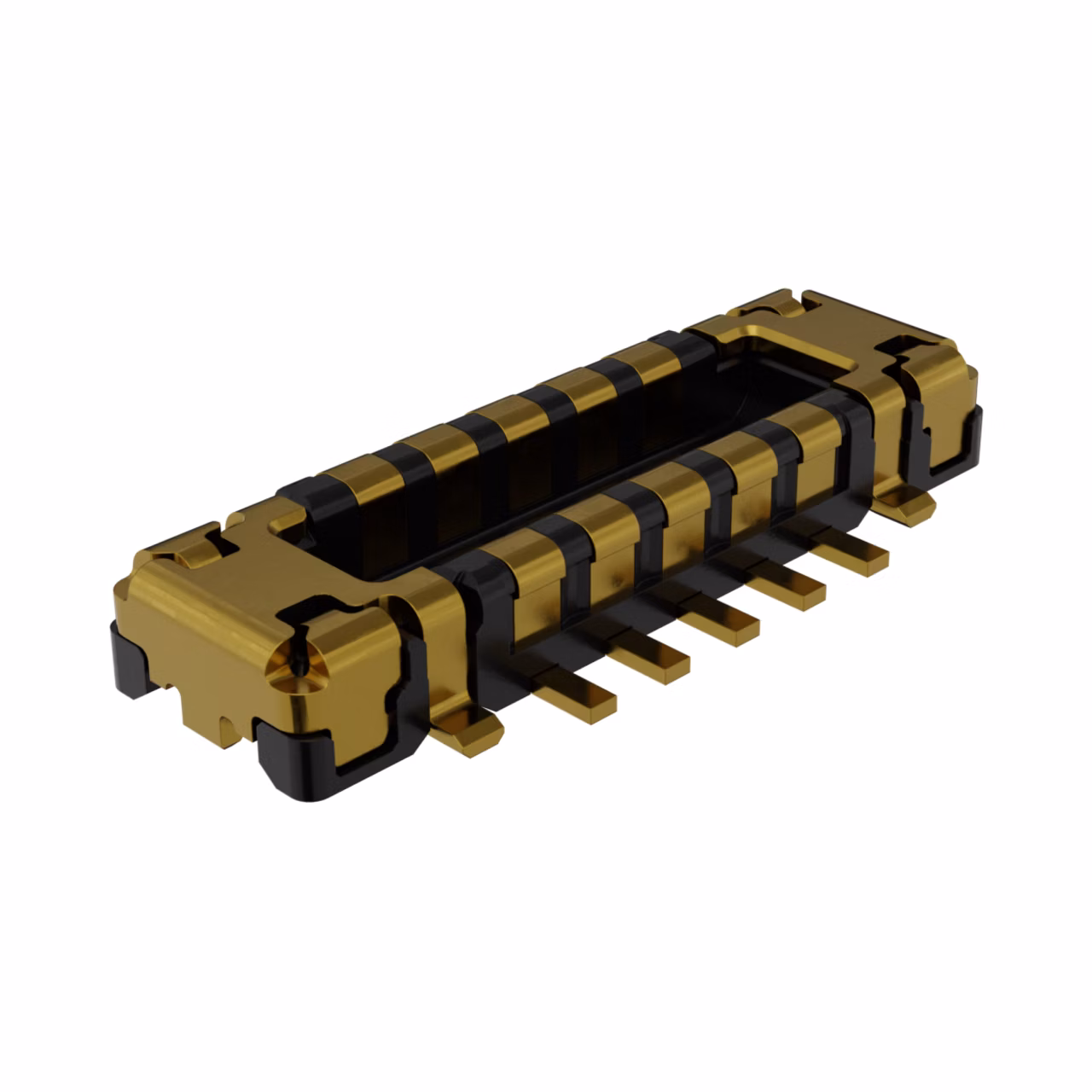 SlimStack Board-to-Board Plug, 0.35mm Pitch, ACB6+ Series, 0.60mm Mated Height, 1.90mm Mated Width, 10 Circuits, 1 Reel/Carton for sale