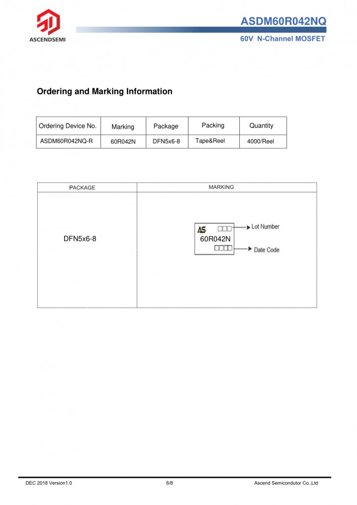 ASDM60R042NQ-R datasheet page 6