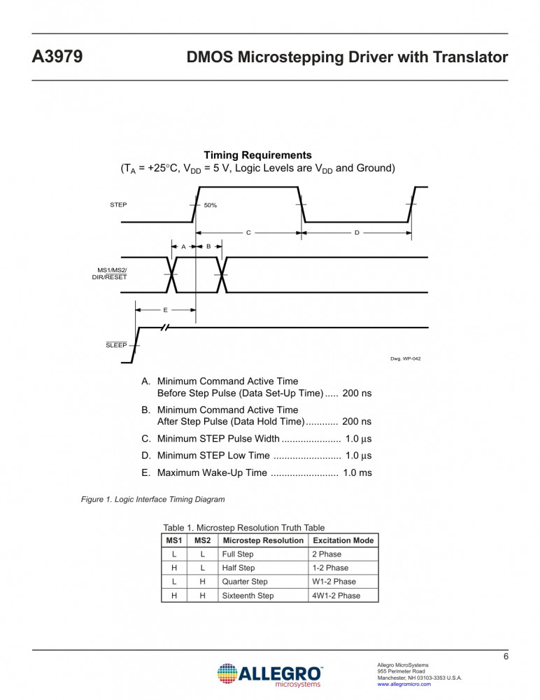 A3979 datasheet page 6
