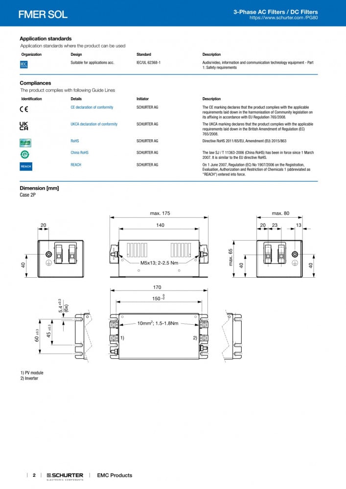 FMER series datasheet page 2