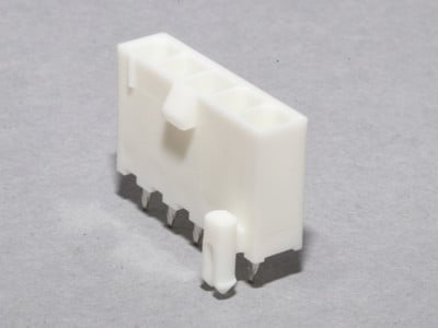 Mini-Fit Plus Header, 4.20mm Pitch, Single Row, Vertical, 3 Circuits, without Snap-in Plastic Peg PCB Lock, Nylon 6/6 UL 94V-0, Tin (Sn) Plating