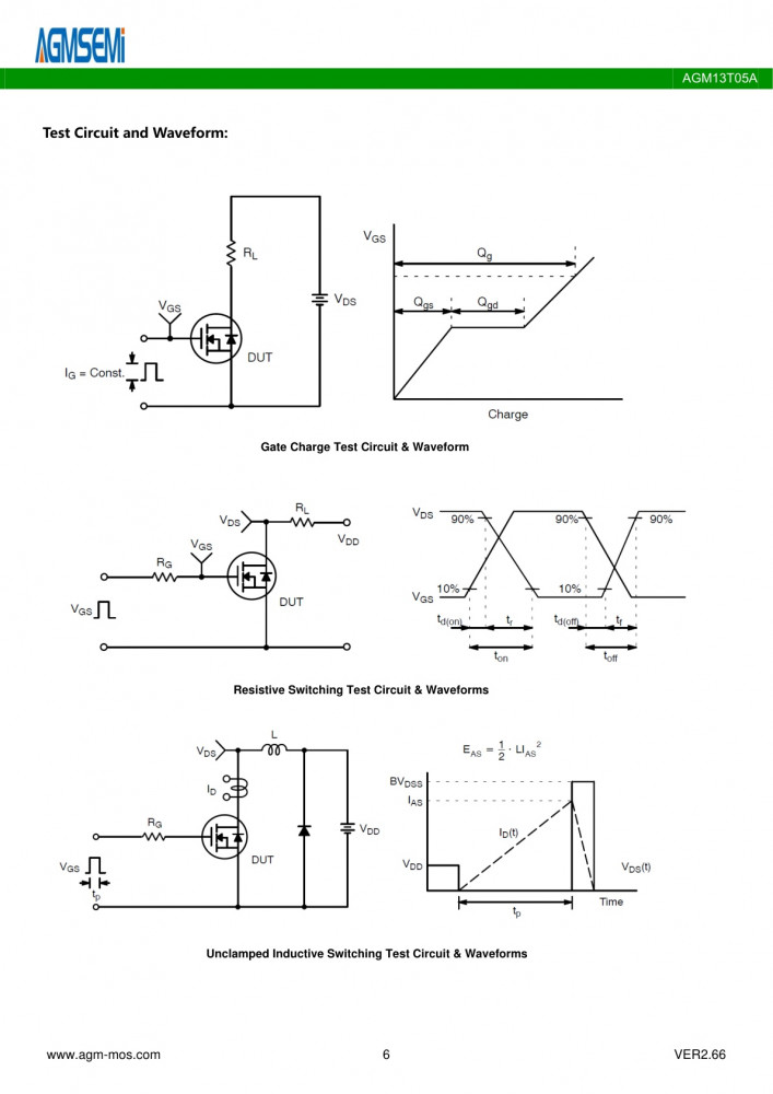 AGM13T05A datasheet page 6