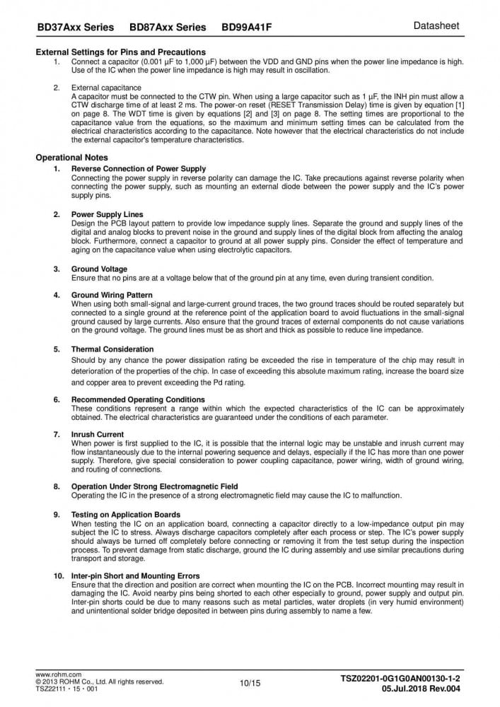 BD37A41FVM-TR datasheet page 10