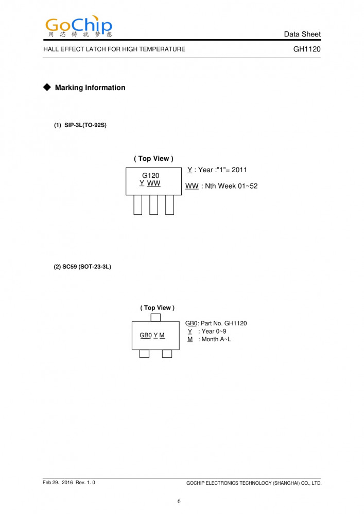GH1120 technical document page 6