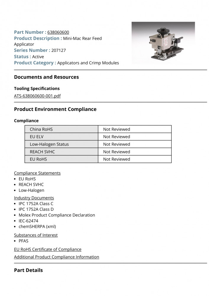 638060600 tooling document page 1