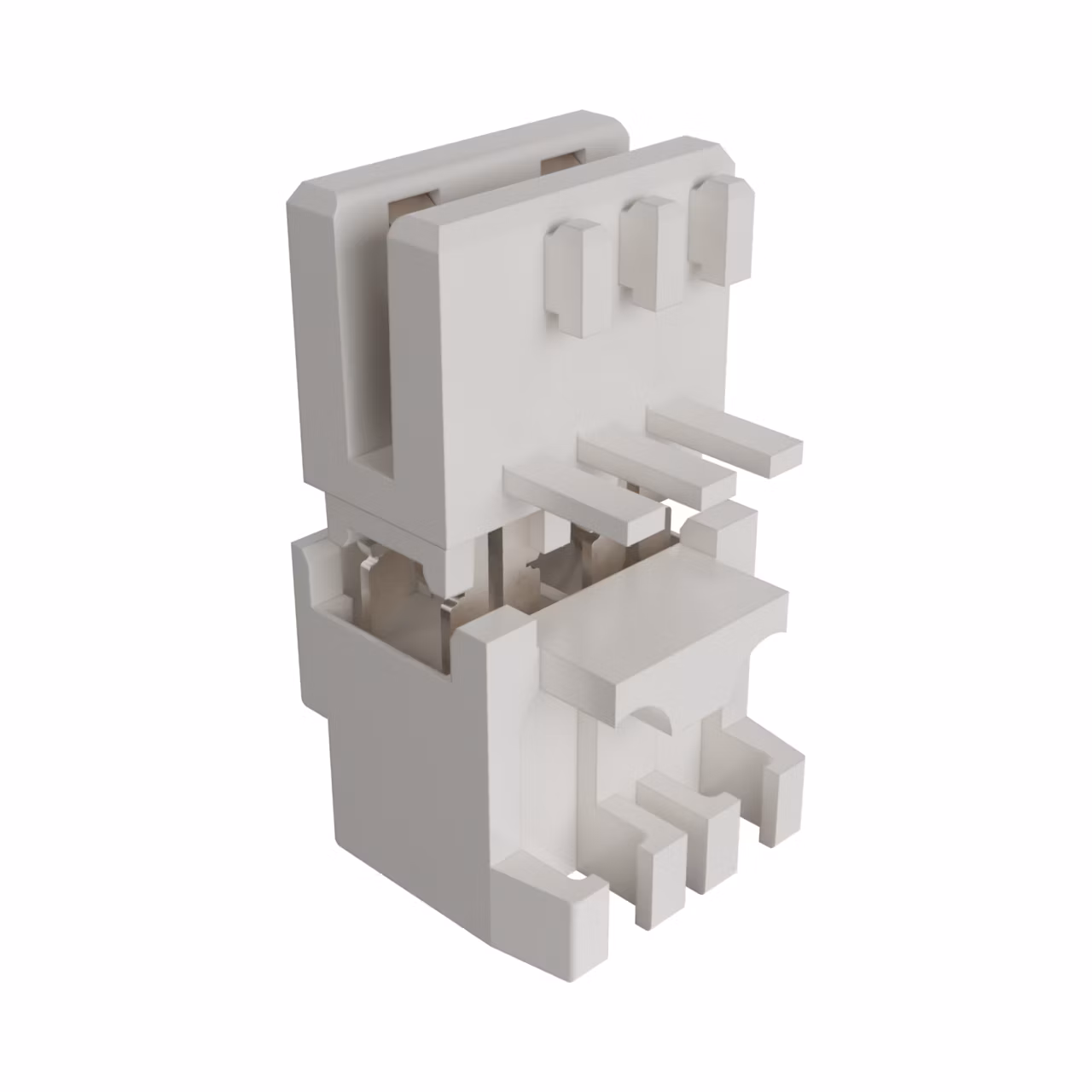 Appli-Mate RAST Power IDT Housing, 5.00mm Pitch, Direct/Indirect, Female, 2 Circuits, Code Keys B, C and D Removed, Open End Walls