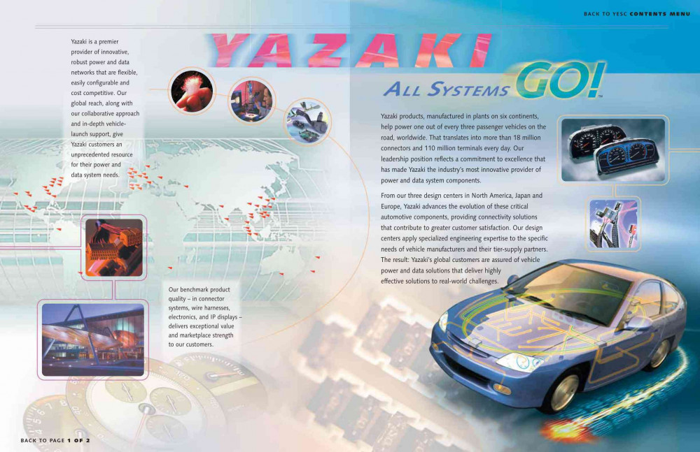 Yazaki YESC catalog page 5