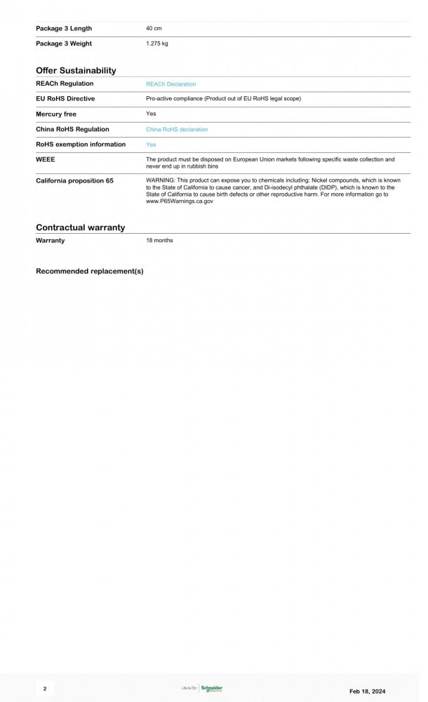 XE2SP4151B technical document page 2