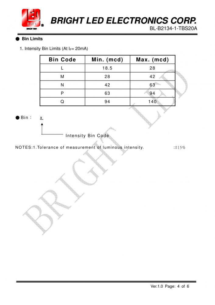 BL-B2134-1-TBS20A datasheet page 4